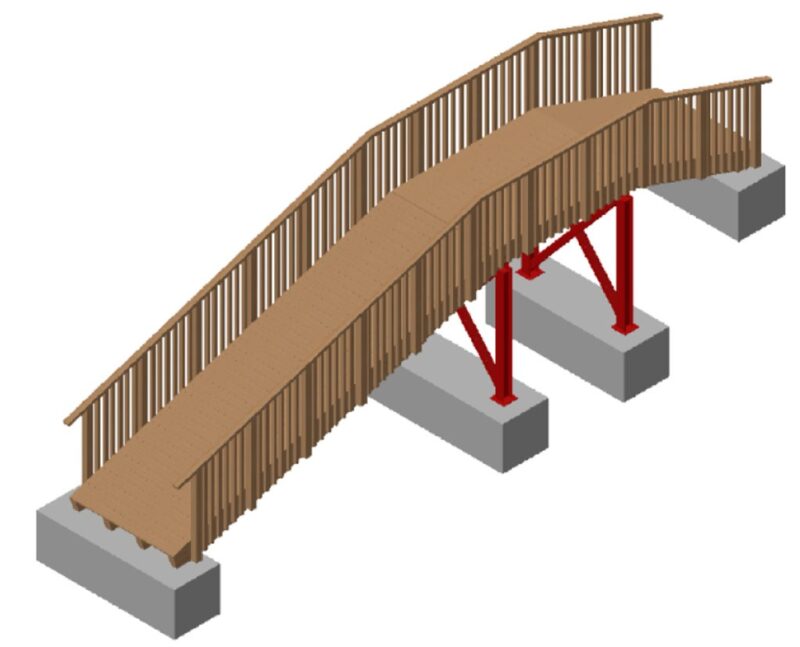 Large Footbridge Design - Specialist Large Pedestrian Footbridges